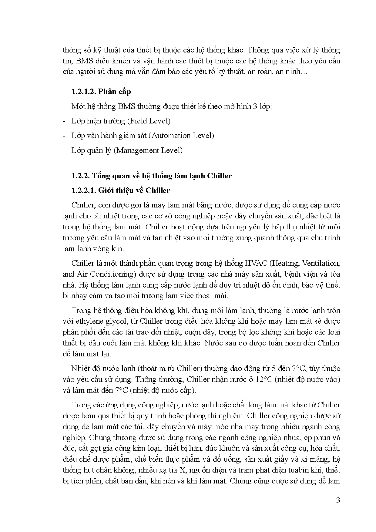 Đồ án tốt nghiệp - Ứng dụng hệ thống BMS trong giám sát và vận hành ...